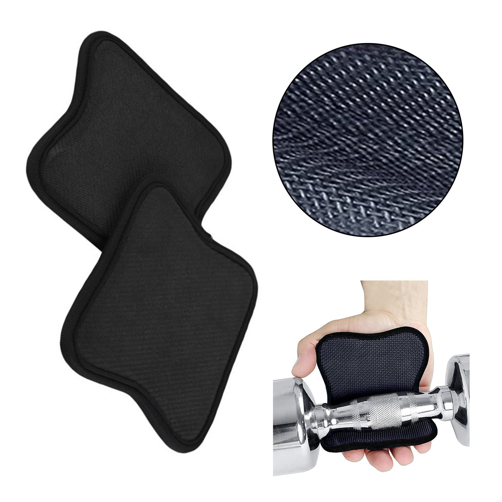 Ana Non-slip Grip Pads, Gym Aids Non-Slip Hand Spacers, Heavy Dumbbell ...