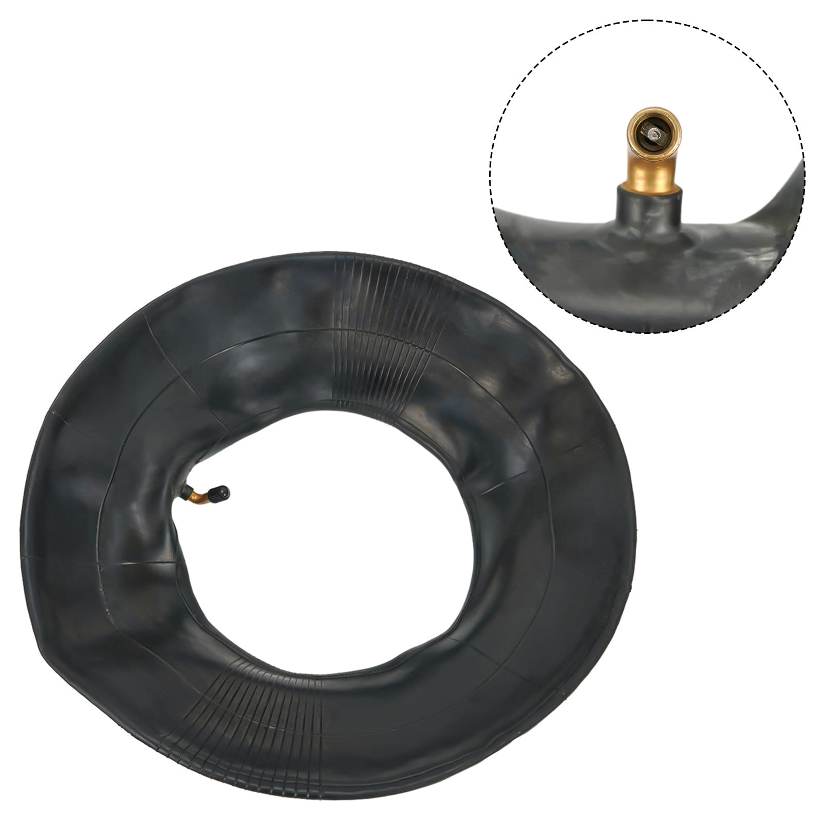 Ana Practical 4.00-8 4.80/400-8 Black Inner Tube Inner Tube (Bent Valve ...