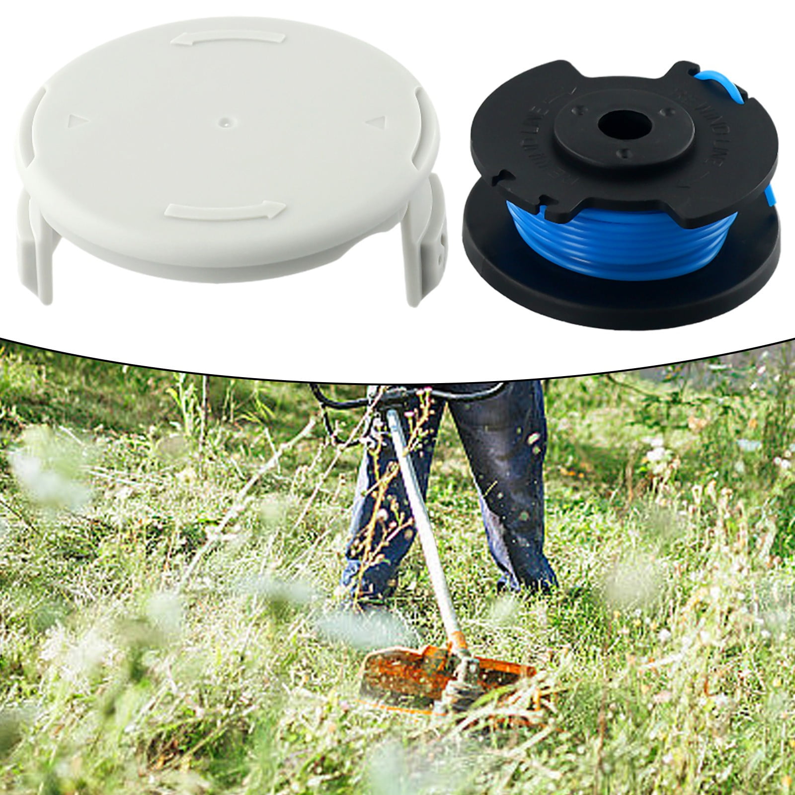 Ana Replacement String Trimmer Spool Cap for RAC124 OLT1831S RLT1830H13 ...