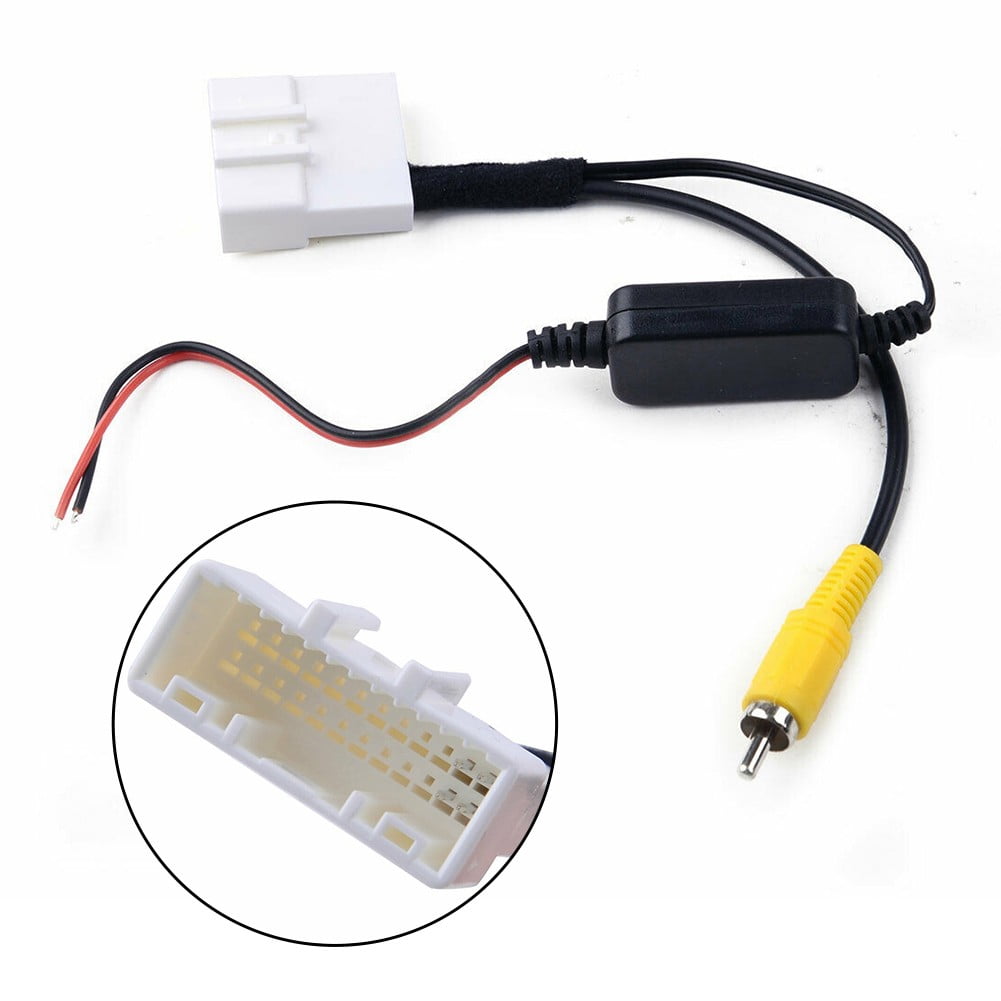 Ana Reverse Camera Video Wire Cable Plug Adapter Fit For Toyota Kluger ...