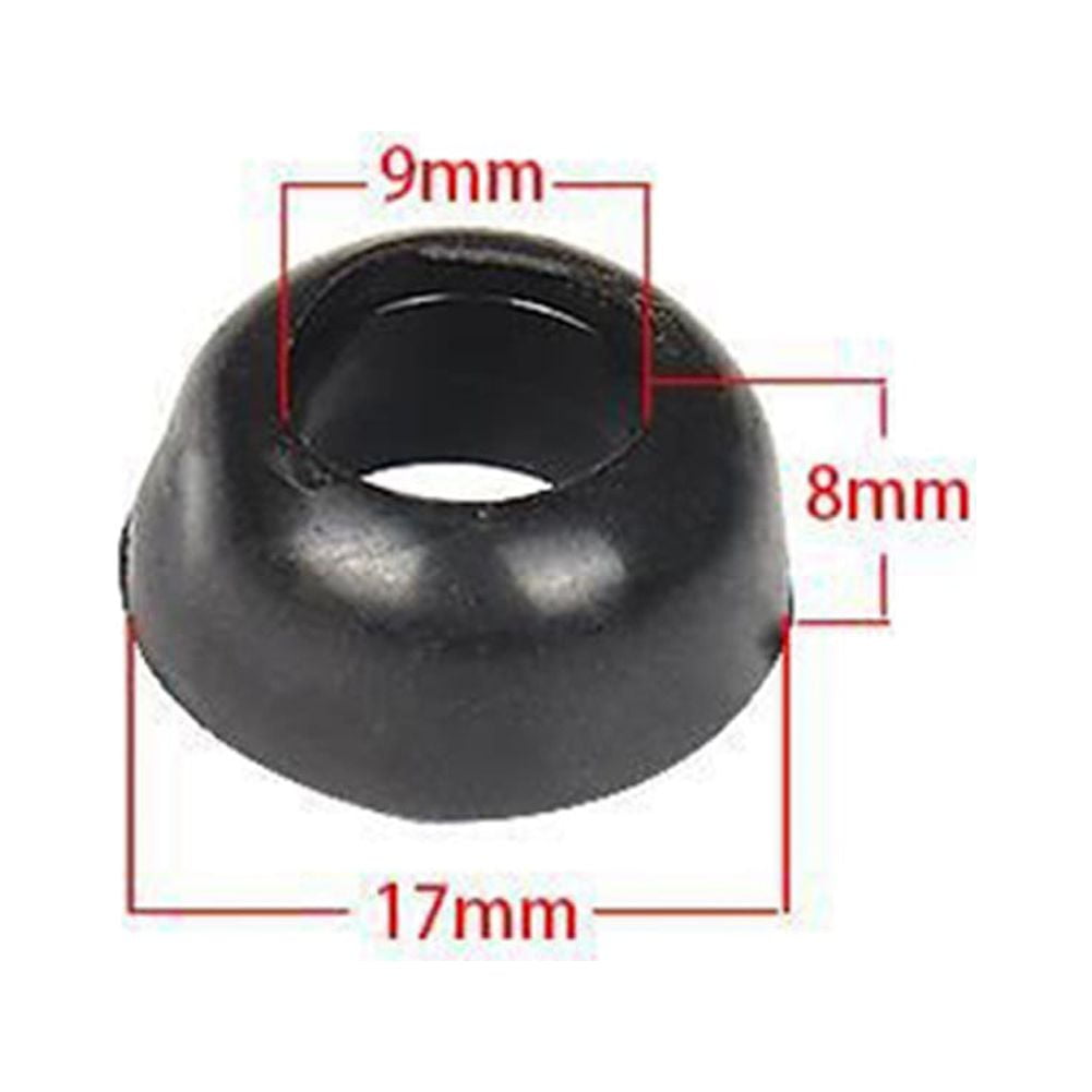 Ana Rubber Seals 20Pcs, Bull Nose Rubber BBQ Bottle Gas Seal Dome ...