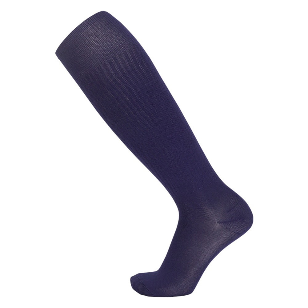 Ana Thin Solid Color High-Top Football Socks Sport Socks Over The Knee ...
