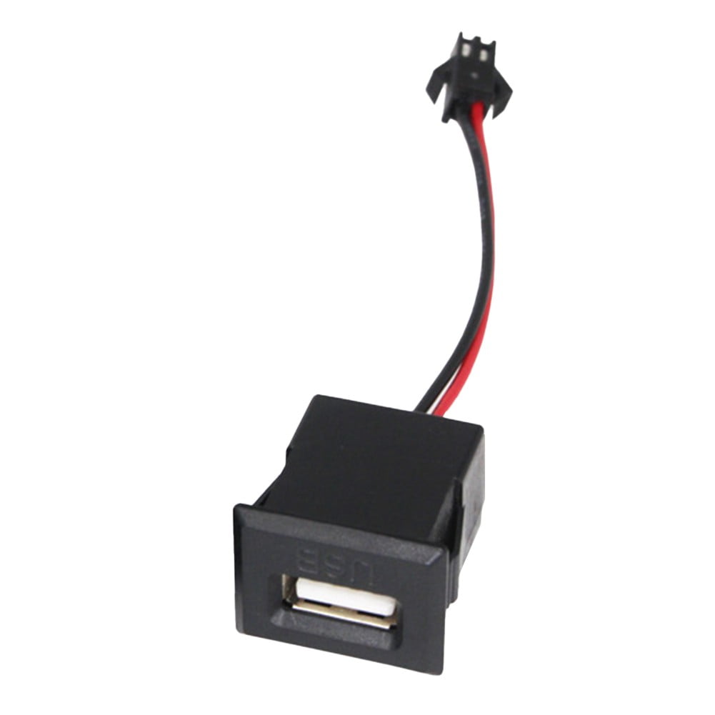 Ana USB Female Power USB Charging Port Connector with Cable Terminals ...