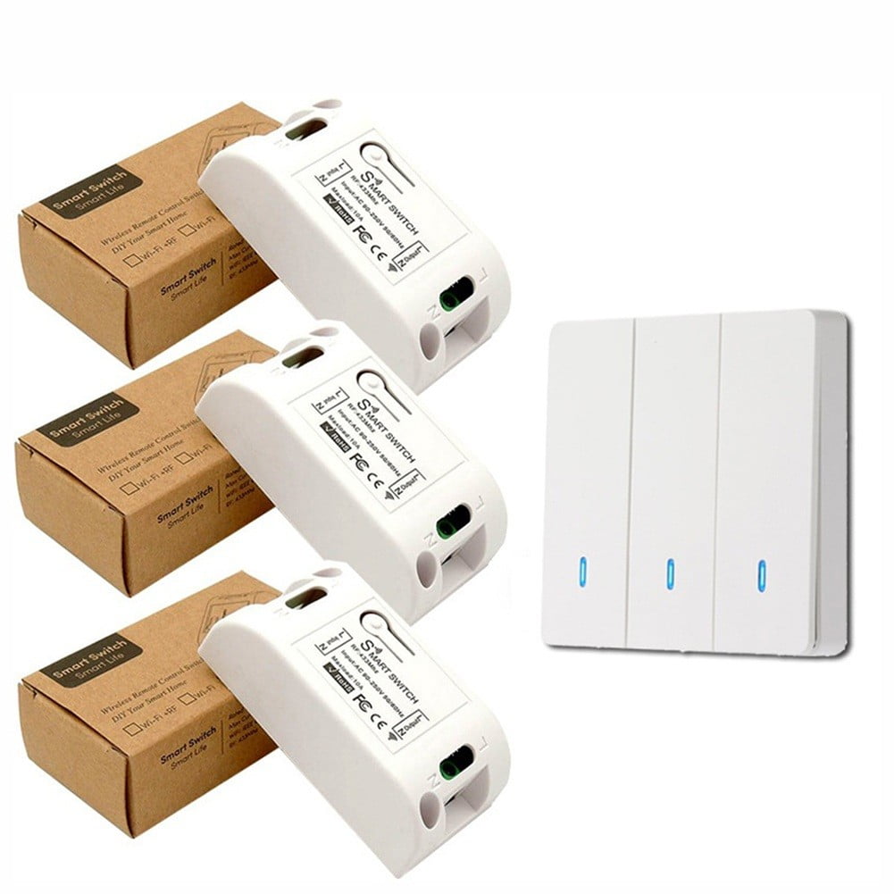 Ana Wireless Wall Light On Off Switch Push Button Home Remote Control ...