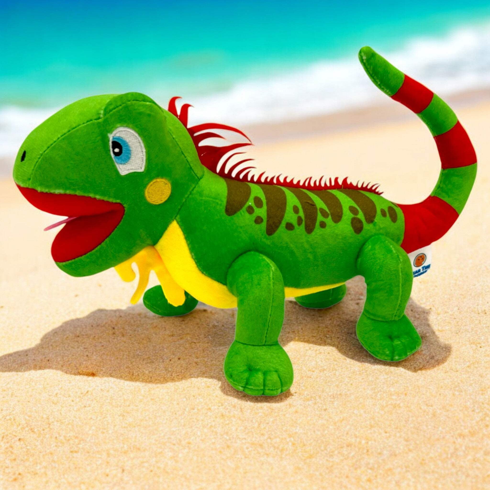 Bear the Doodle Ana the Iguana, Iguana Stuffed Animal Plushie, Gifts ...
