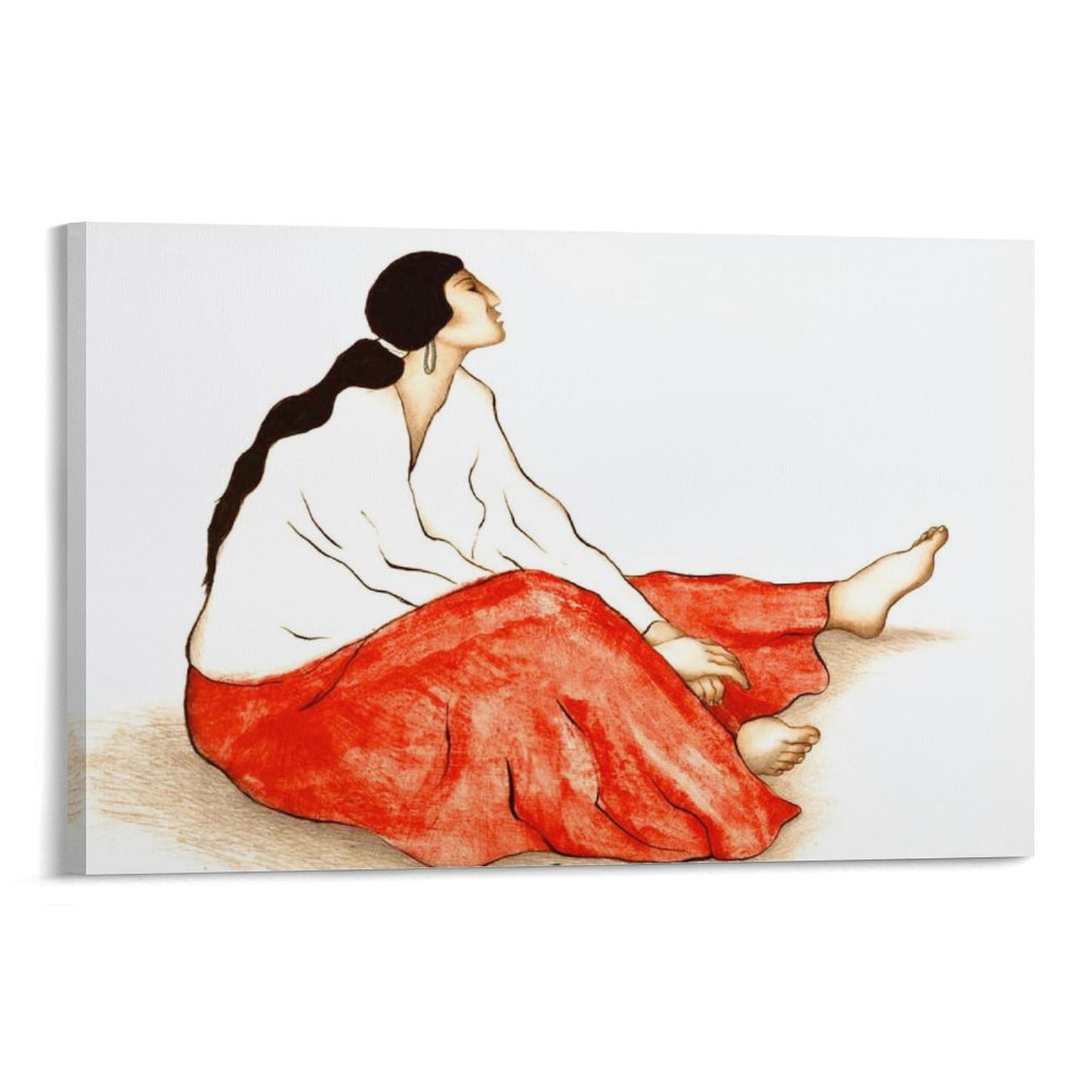 Anaba State II 1980 AP by R.C. Gorman Room Aesthetic Poster Print Art ...