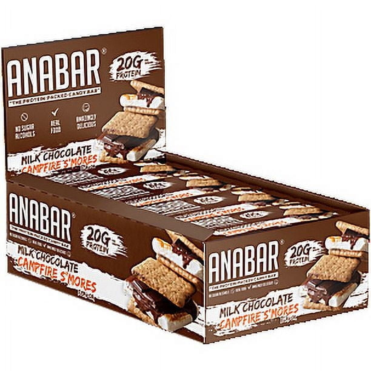 Final Boss Performance Anabar Campfire S'Mores Protein Bars, 21 Grams ...