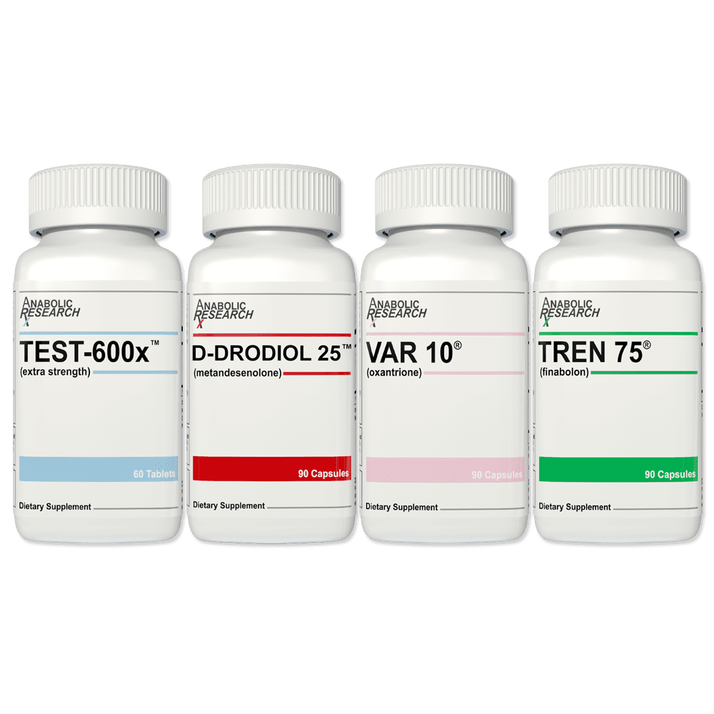 Anabolic Research Strength Stack - Test-600x, Deca 200, Var 10, and ...