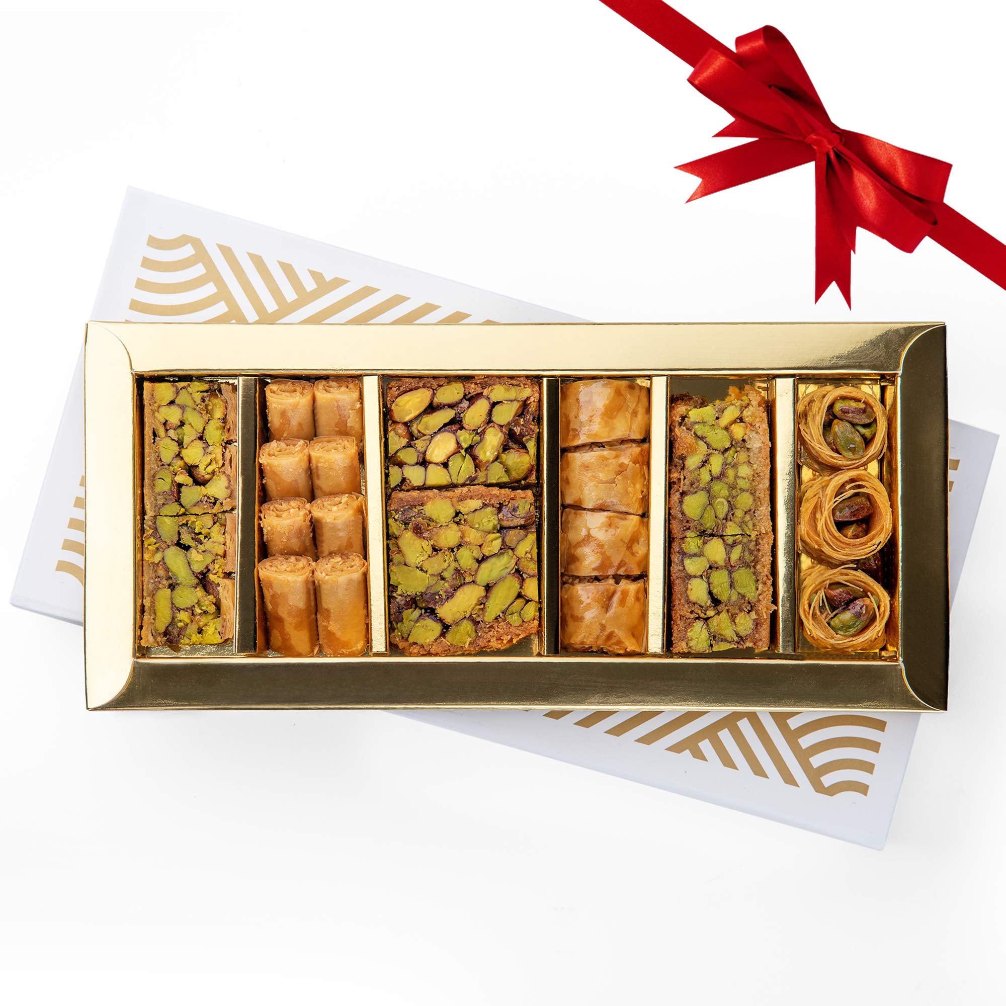 Anabtawi Middle Eastern Sweets OKA4 - 21-Piece Assorted Baklava, and ...