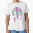 Anachronistic Hip Hop Samurai Edo Sunset Walking Path Graphic Tee T ...