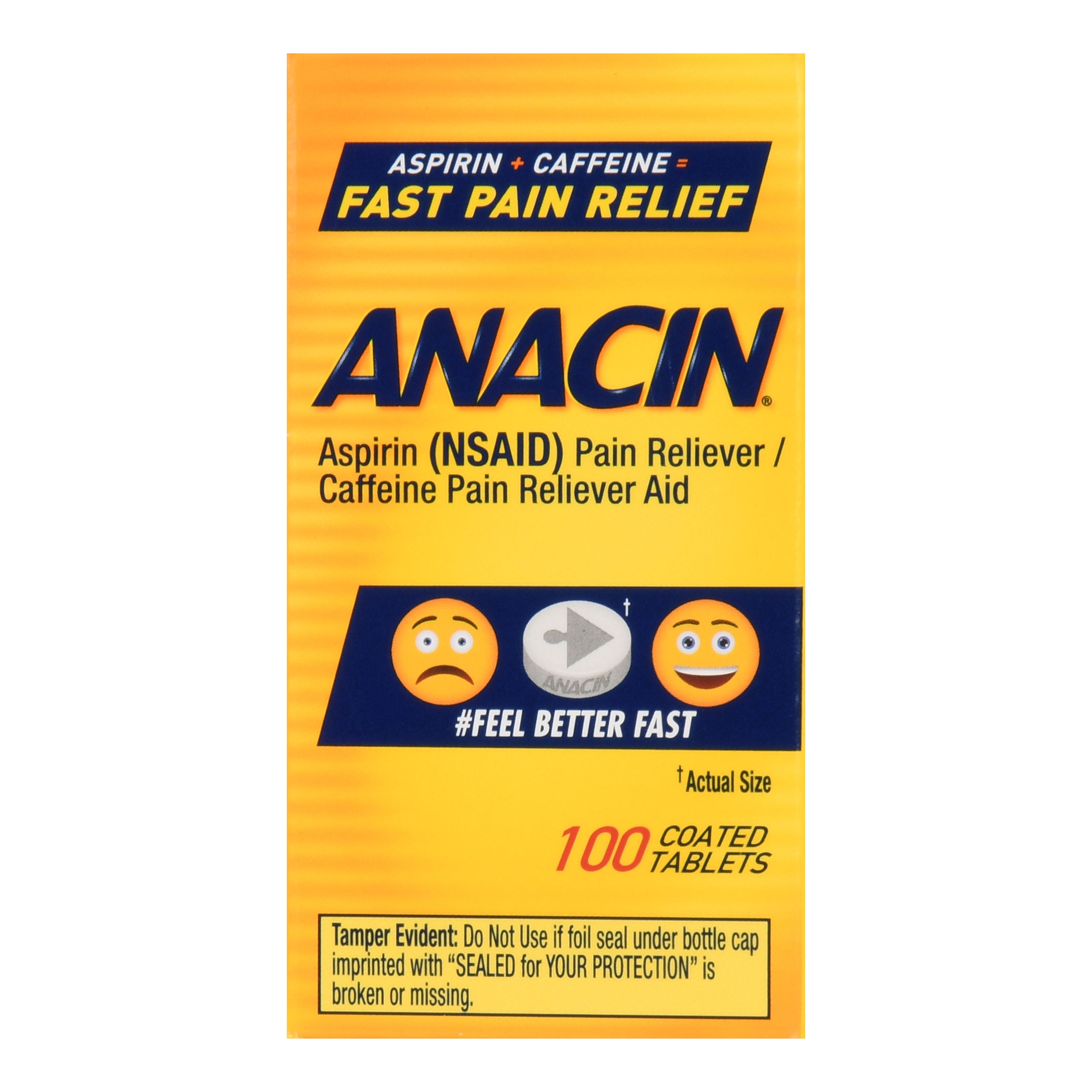 Anacin Tablets 300 Tablets (Pack of 4) - Walmart.com