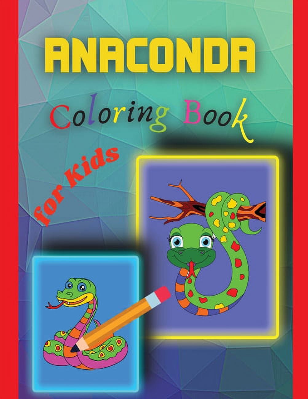 Anaconda Coloring Pages