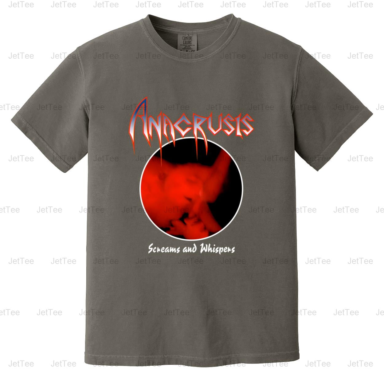 Anacrusis - Screams And Whispers Metal Album Cover 097 Comfort Color T ...