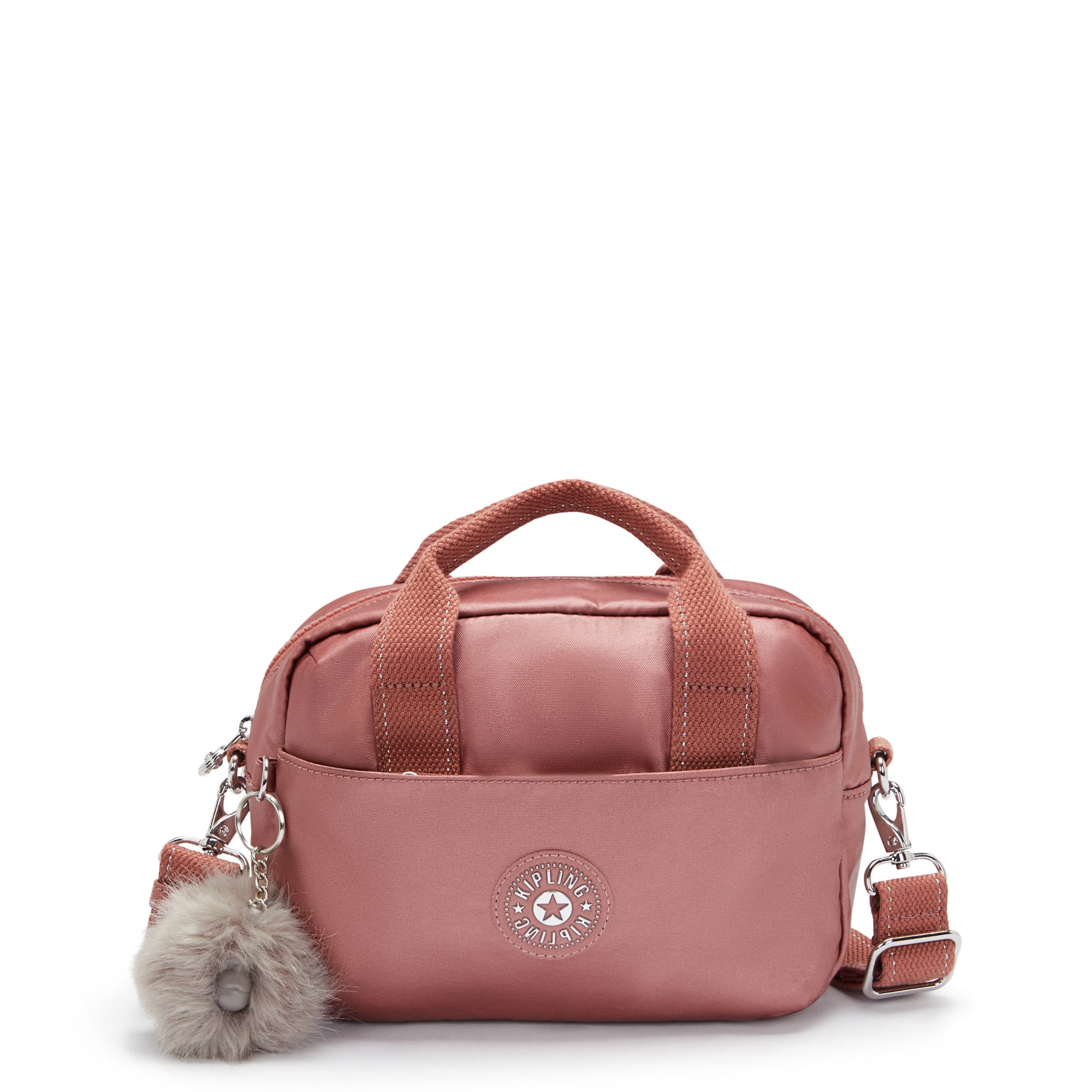 Kipling Anadi Metallic Crossbody Bag Metallic Maple - Walmart.com