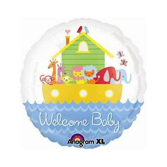 Anagram Amscan International Welcome Baby Noah's Ark 18" Multi-color ...