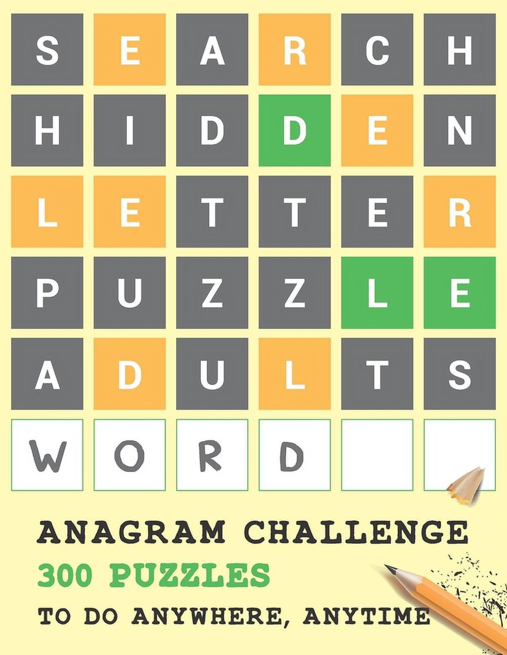 Anagram Challenge with 300 Puzzles to do Anywhere, Anytime: Word ...