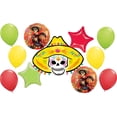 Anagram Coco Birthday Party Supplies 11pc Foil Balloon Bouquet ...