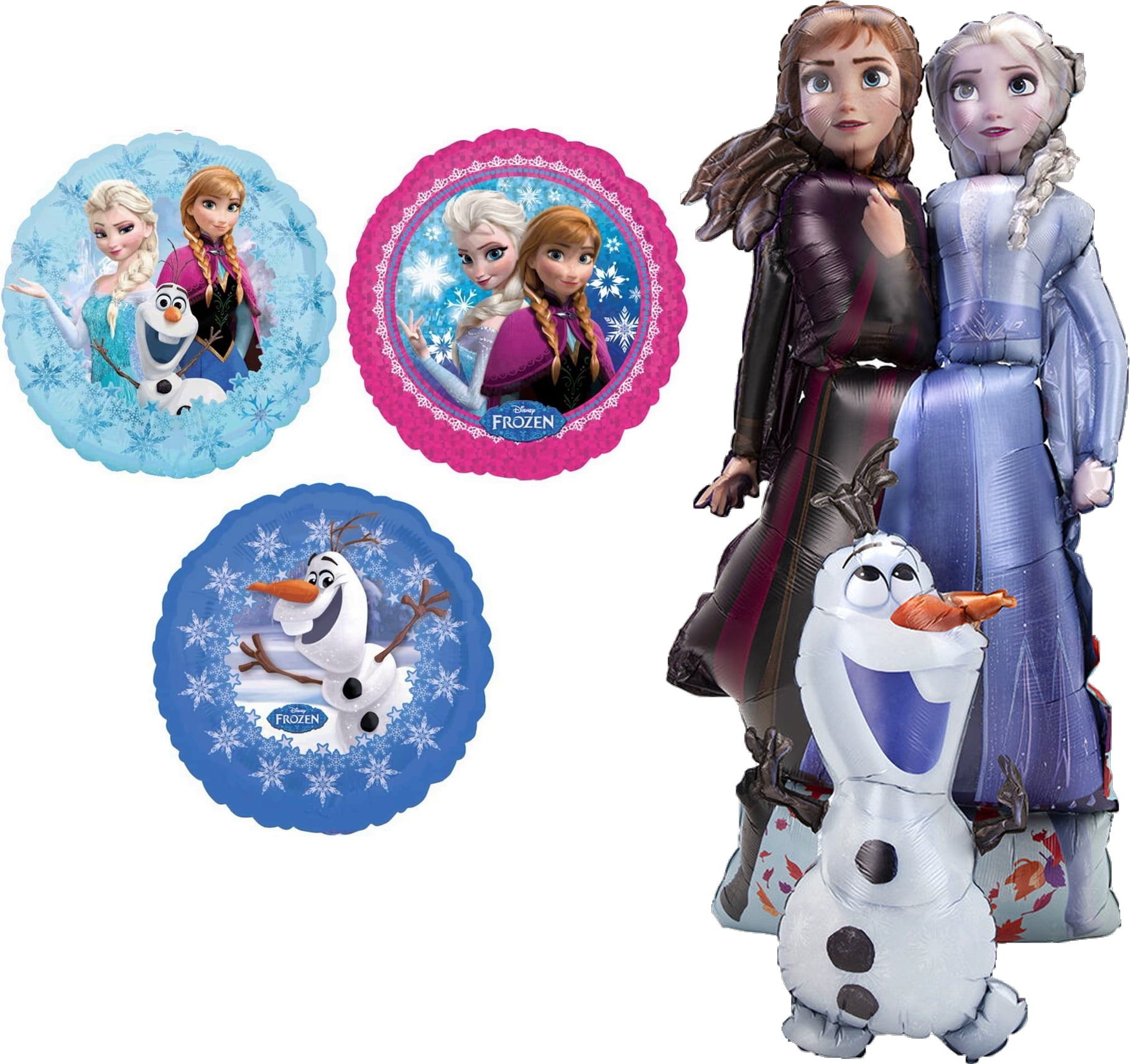 Anagram Frozen Elsa Anna and Olaf Airwalkers Birthday Party Supplies ...