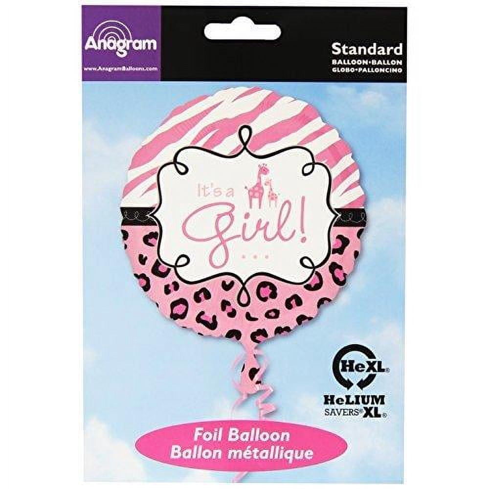 Anagram International Safari Baby Girl Foil, Multicolor - Walmart.com