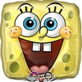 Anagram International Spongebob Square Face Foil Balloon Pack ...