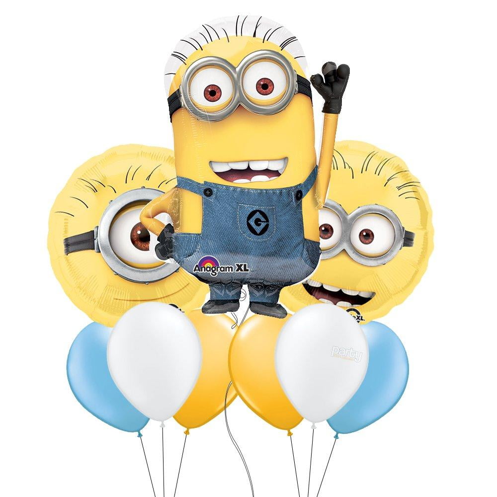 Anagram Lightweight Balloons, Latex Multicolor, 5 Count - Walmart.com
