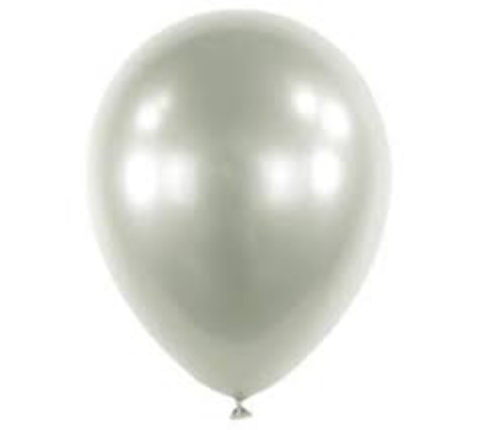 Anagram Metallic Silver 11 Inch Latex Bag of 100 [48159] - Walmart.com