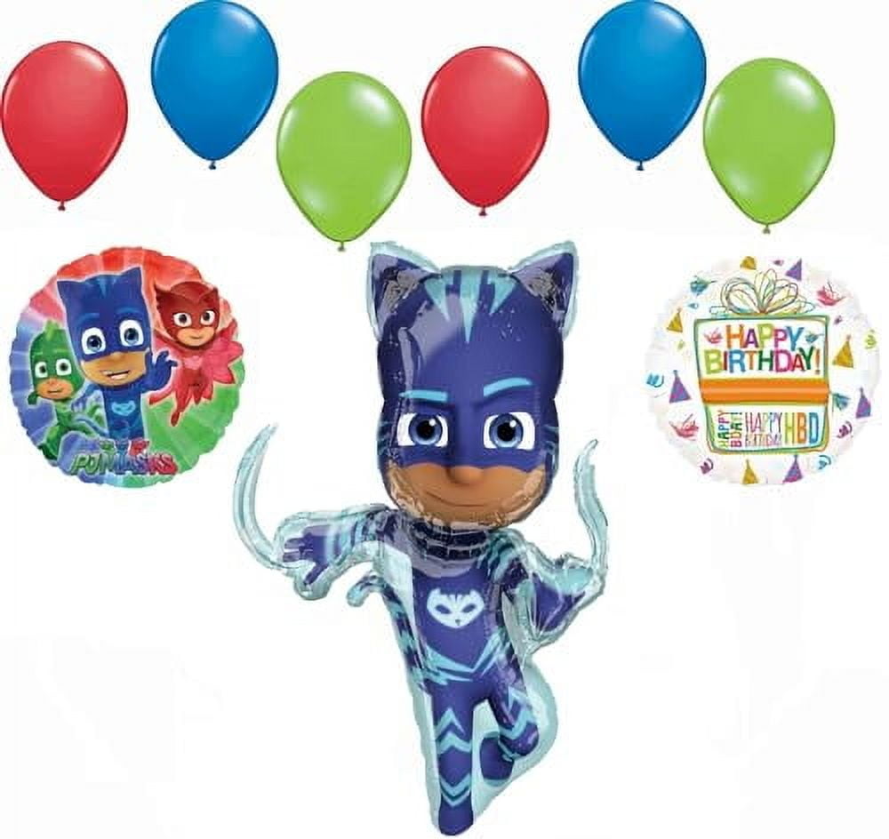 Anagram PJ Masks Catboy Birthday Party Supplies Balloon Bouquet ...