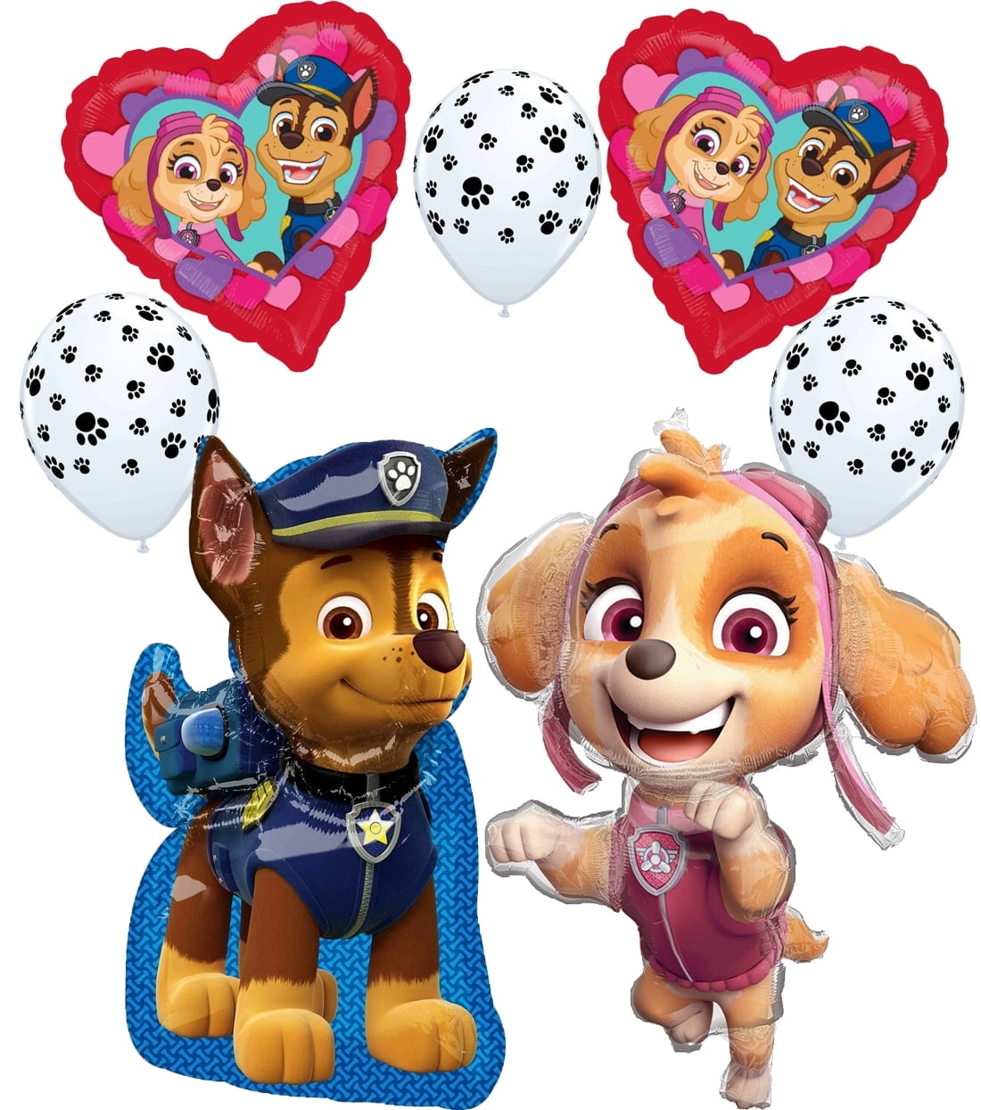 Anagram Paw Pups on Patrol Birthday Party Supplies Chase and Skye ...