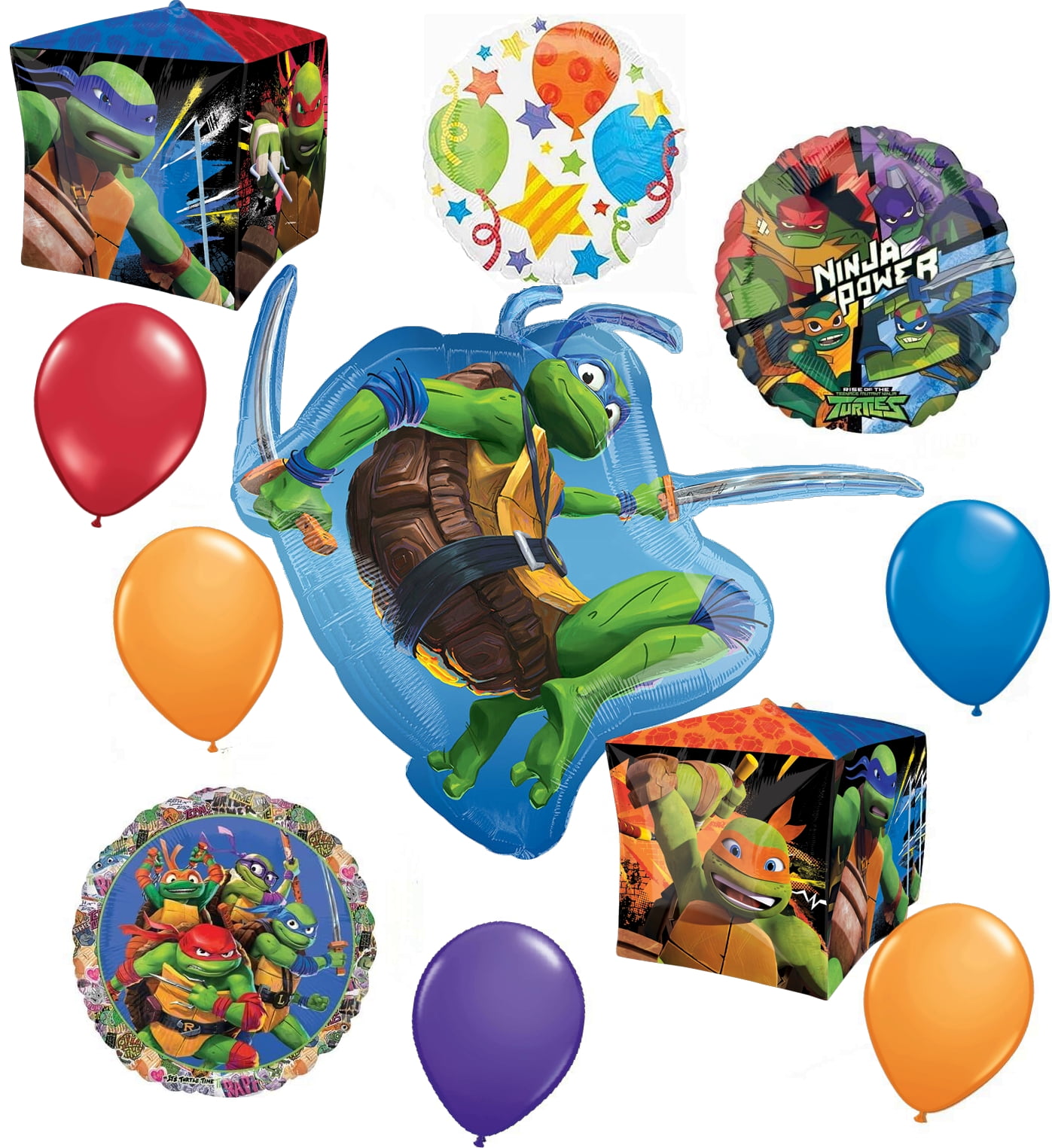 Anagram TMNT Party Supplies Teenage Mutant Ninja Turtle Birthday Cubez ...