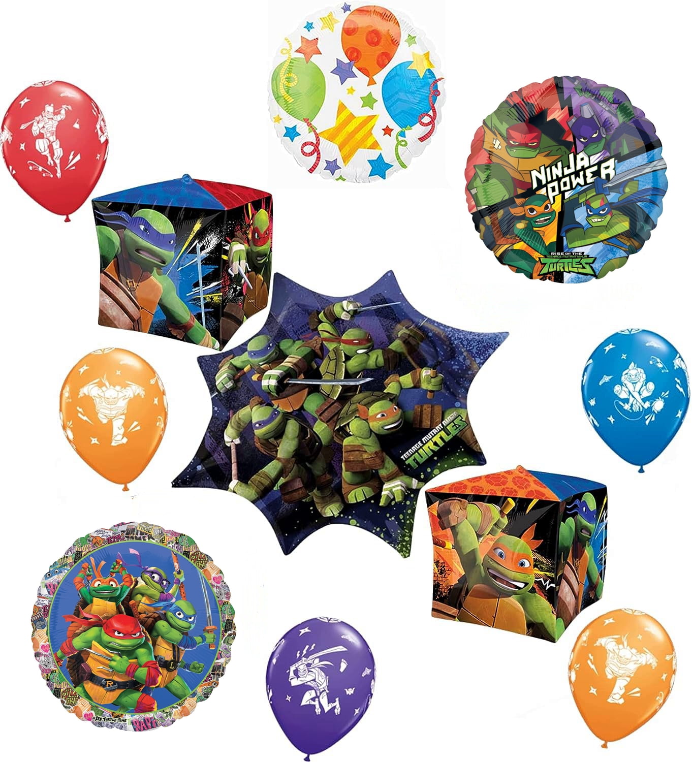 Anagram TMNT Party Supplies Teenage Mutant Ninja Turtle Birthday Cubez ...