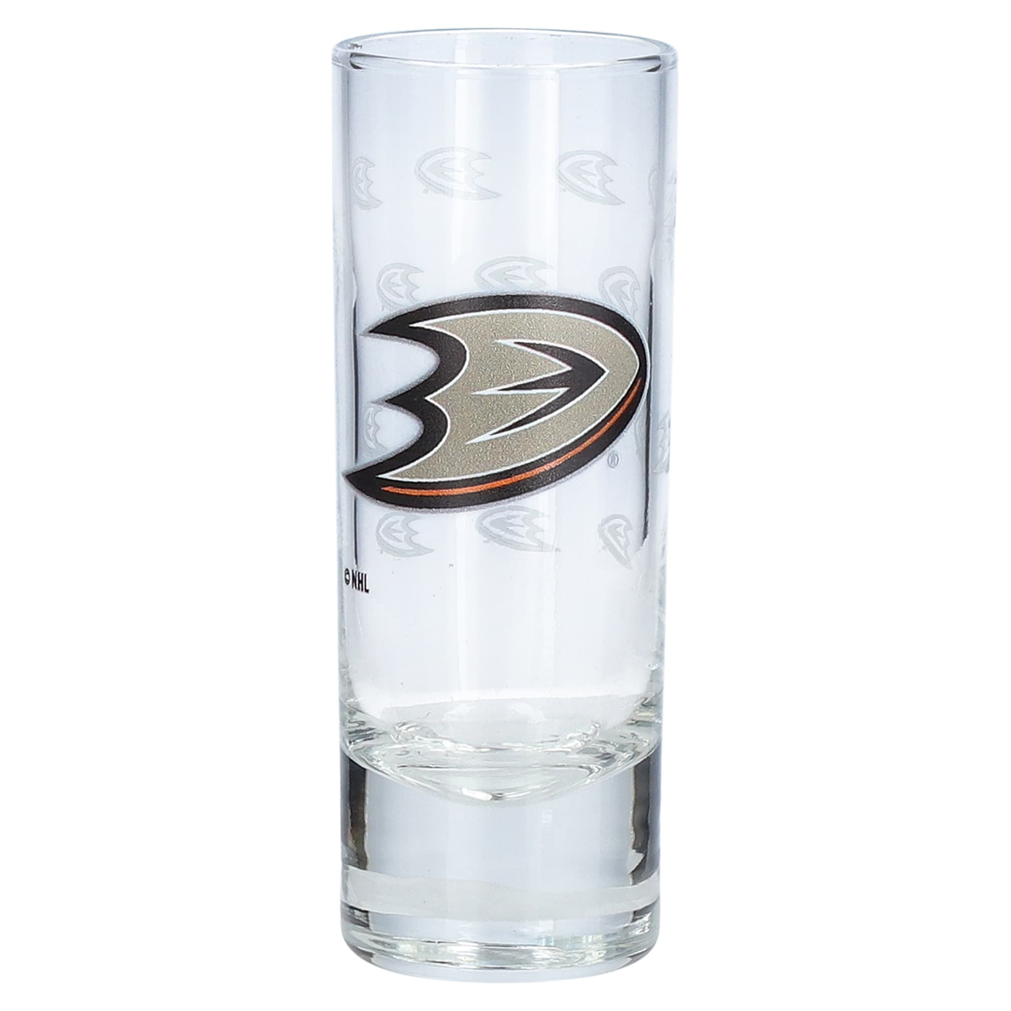 Anaheim Ducks 2.5oz. Satin-Etched Tall Shot Glass - Walmart.com