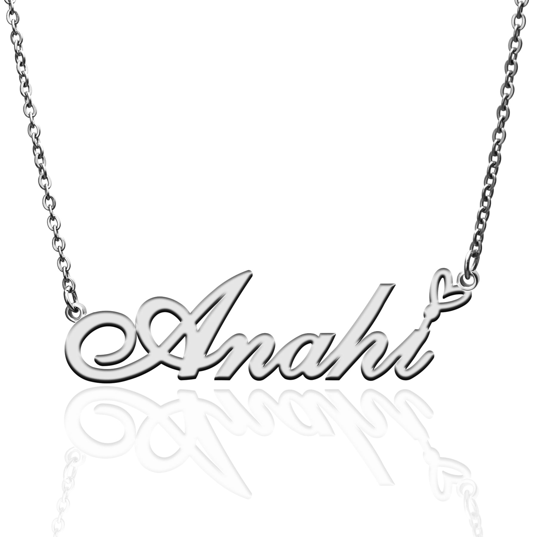 Anahi Custom Name Necklace Customized Personalized Plated Name Necklace ...