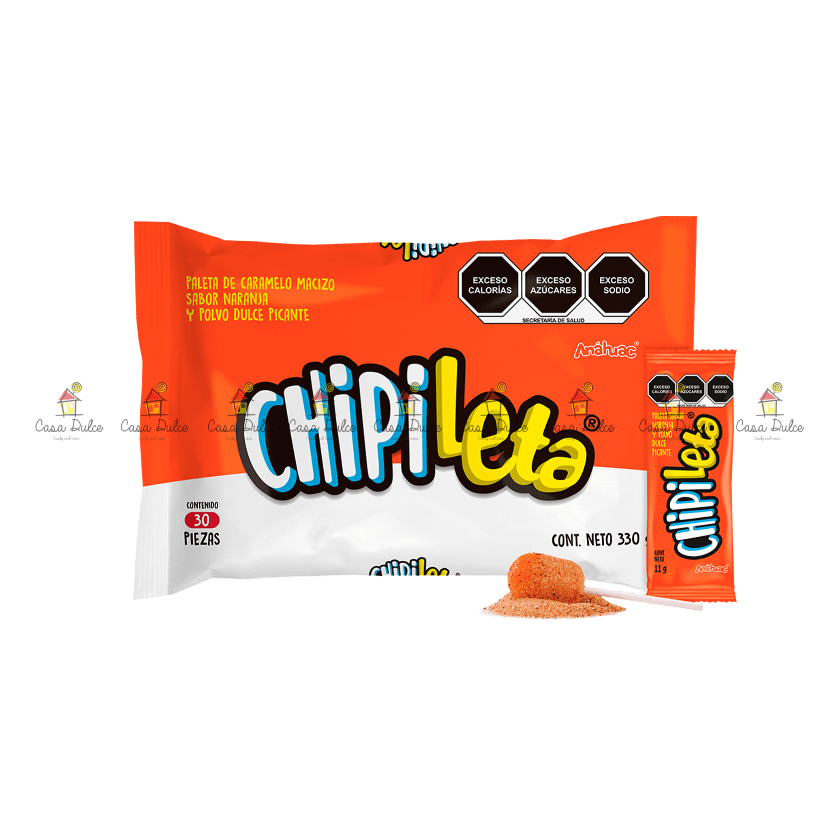 Anahuac - Chipileta Orange 30ct - Walmart.com