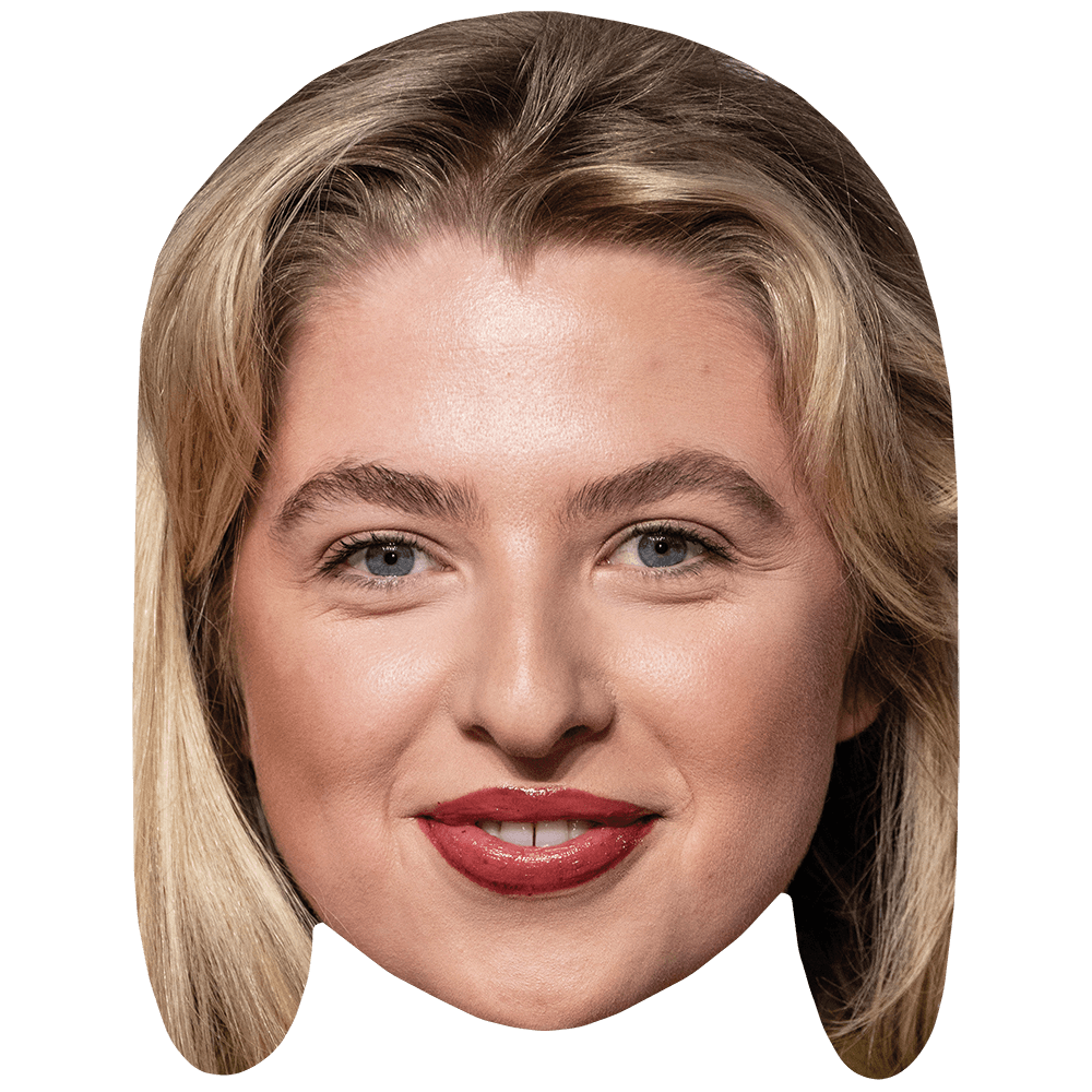 Anais Gallagher (Smile) Big Head. Larger than life mask. - Walmart.com