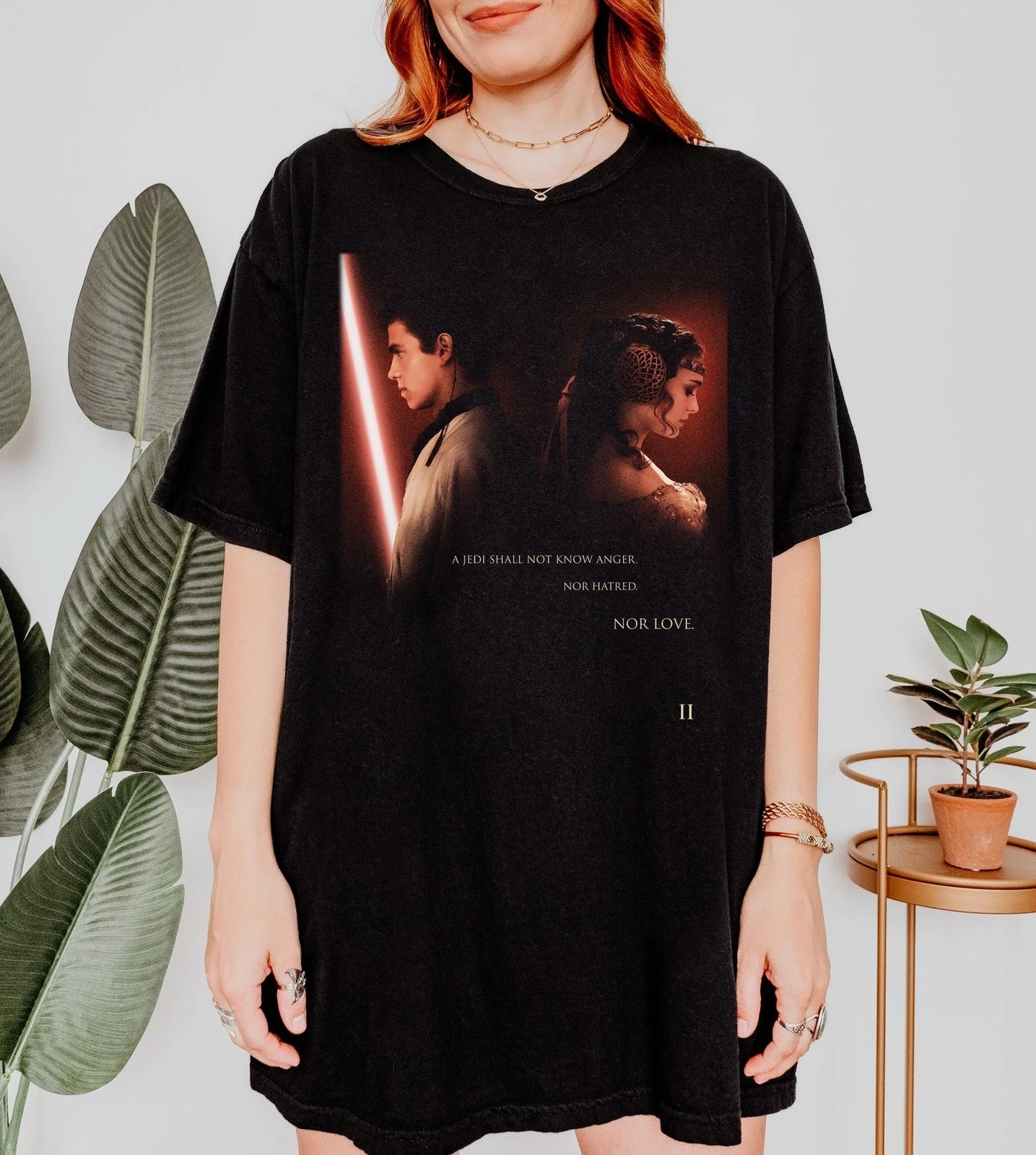 Anakin Skywalker Padme T-Shirt, Hayden Christensen Darth Vader T-Shirt ...