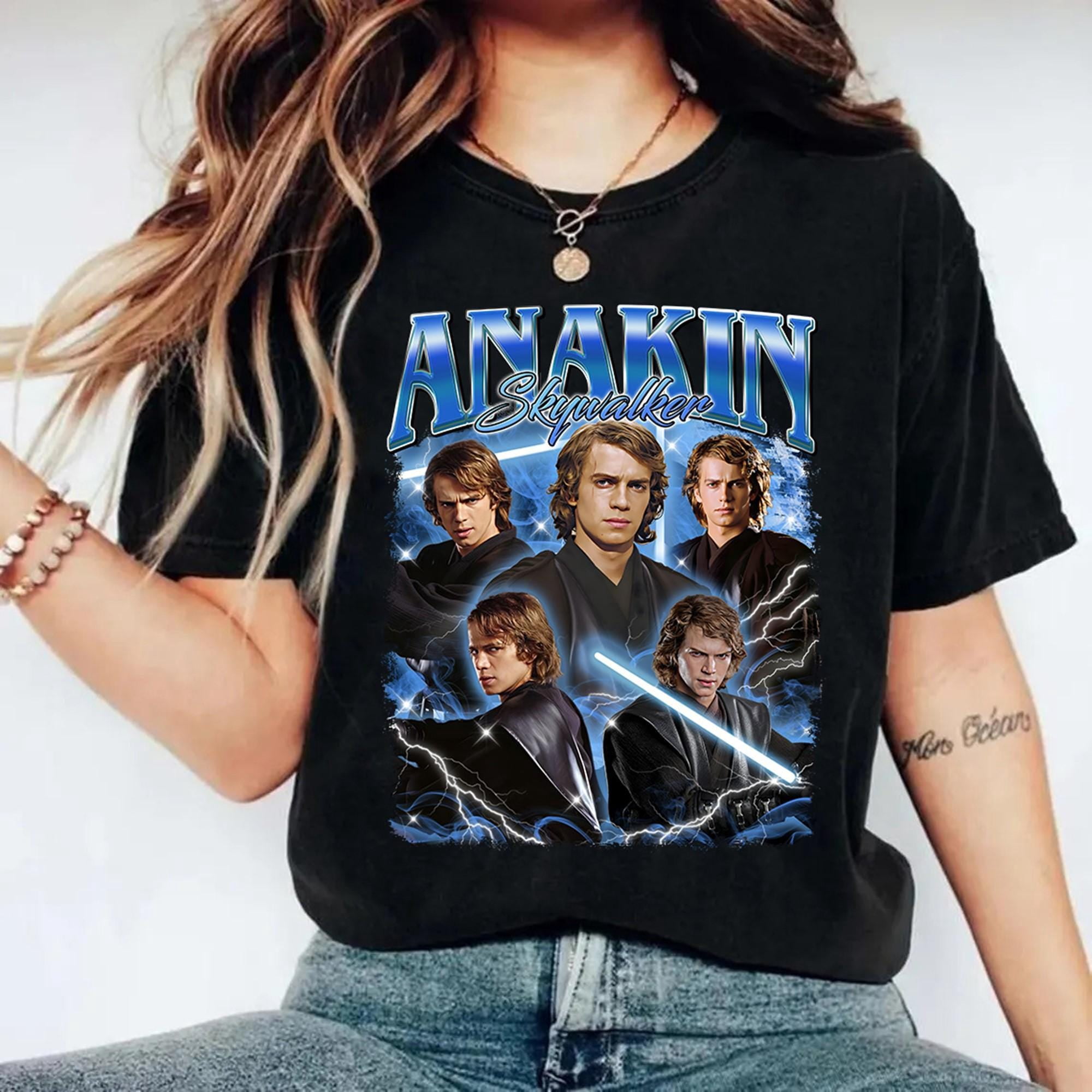 Anakin Skywalker Vintage 90's Comfort Colors Tee - Trendy Graphic Shirt ...