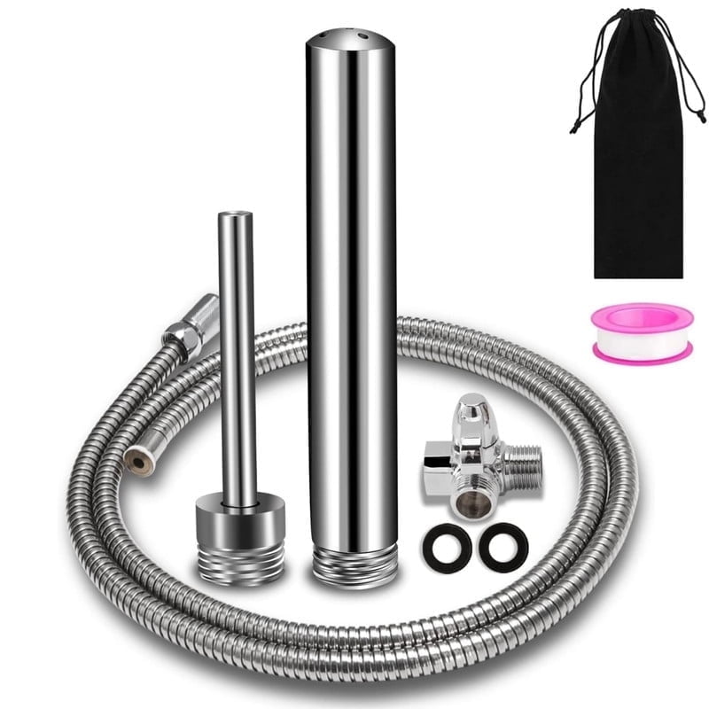 Anal Douches, 6Pcs Shower Enema System, 6-Foot Shower Douche Enema Kit ...