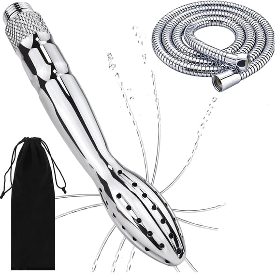 Anal Douches, Shower Cleaner Enema Douche System Handheld Water Shower ...