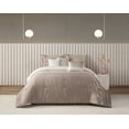 Beco Home Analisse 6-Piece Polyester Comforter Set, Cream, Queen, Adult ...