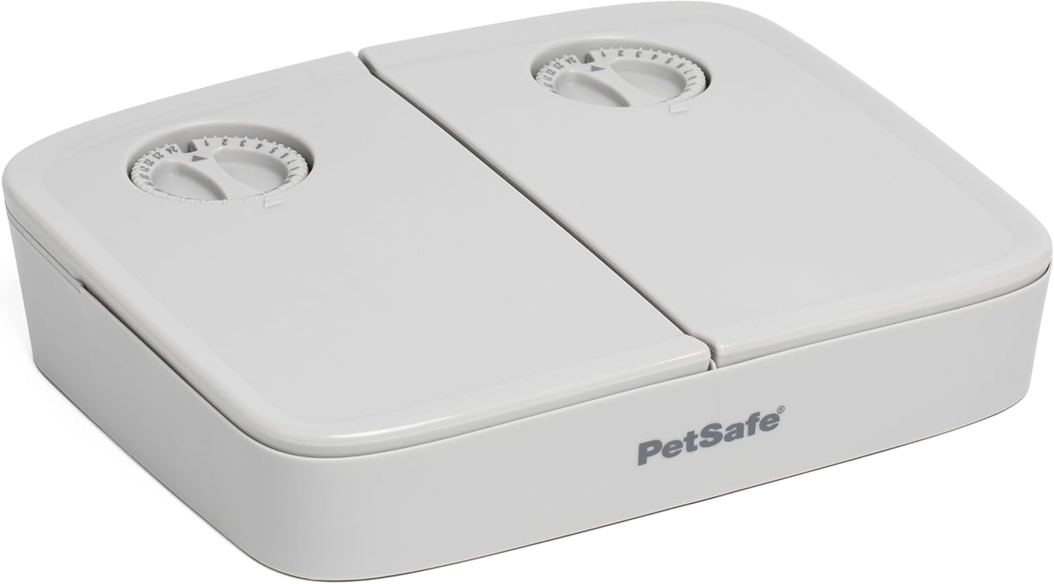 Analog 2 Meal Programmable Pet Feeder, Automatic Dog and Cat Feeder ...