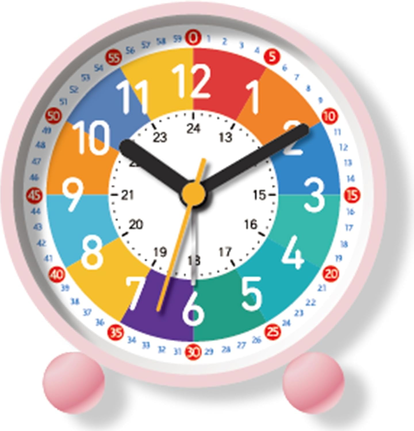 Analog Alarm Clock for Kids: Telling Time Teaching Clock for Kids ...