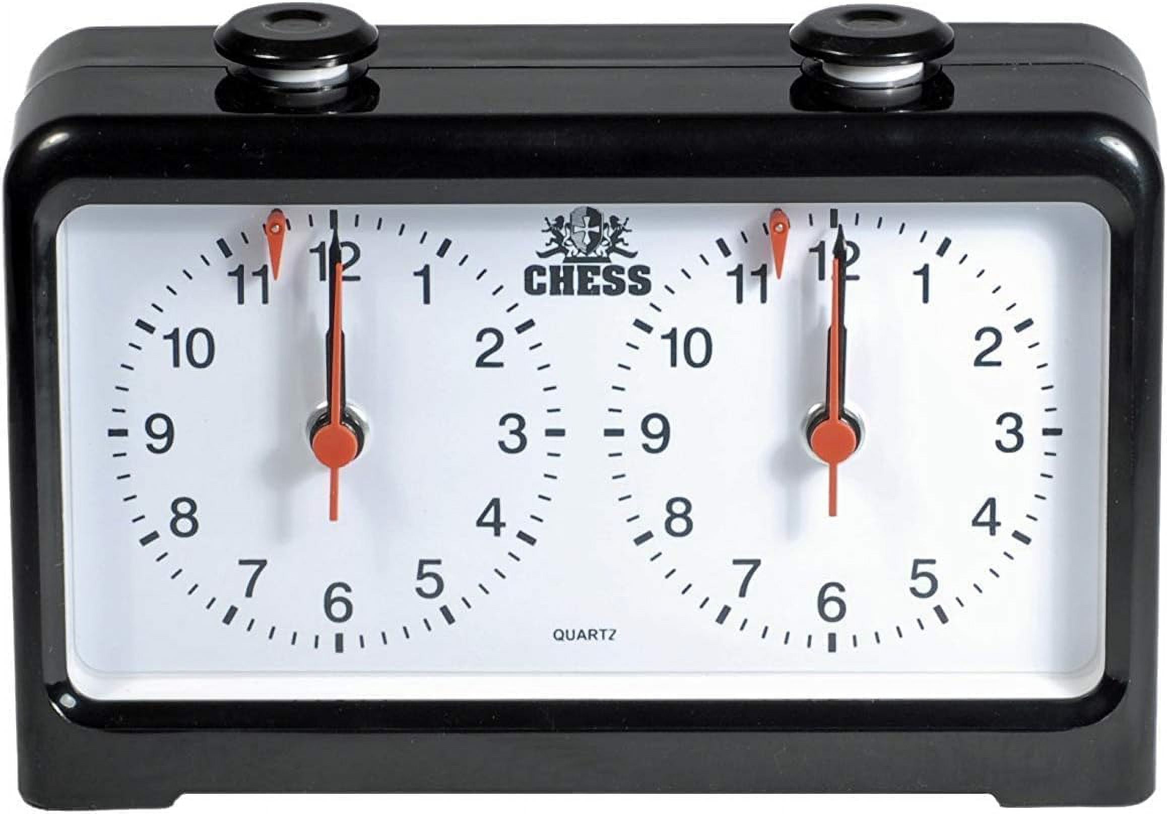 Analog Chess Clock Timer with Quartz Precision Technology, Game Timer ...