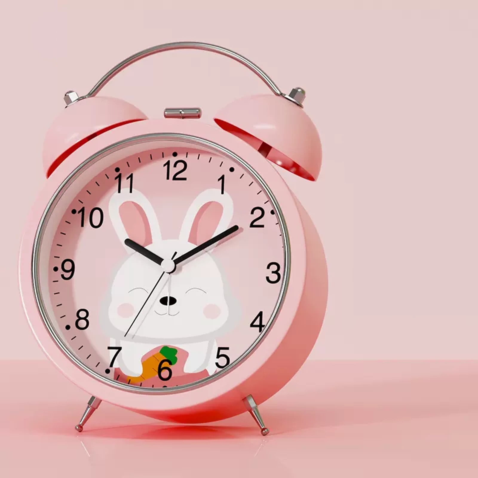 Analog Desktop Clock – Decorative Clock – Easy to Read Silent Sweep ...