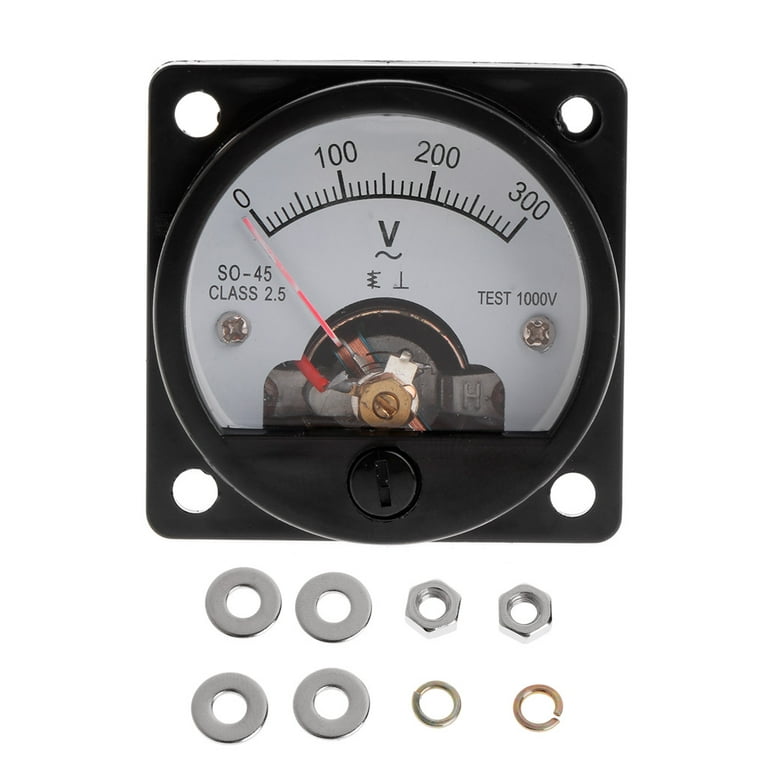 Ac Analog Voltmeter Panel AC 300V ANALOG VOLTAGE Meter AC Analog