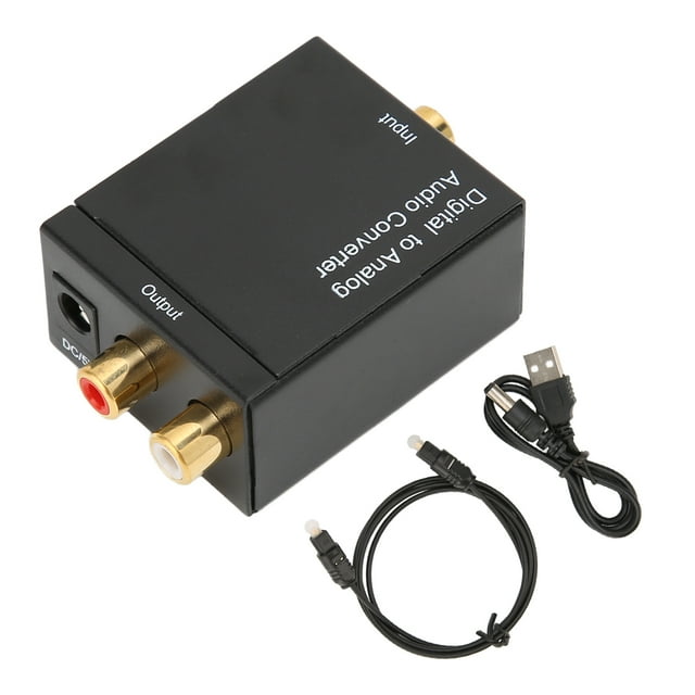 Analog to Digital Converter, Professional RCA to Optical Converter for ...