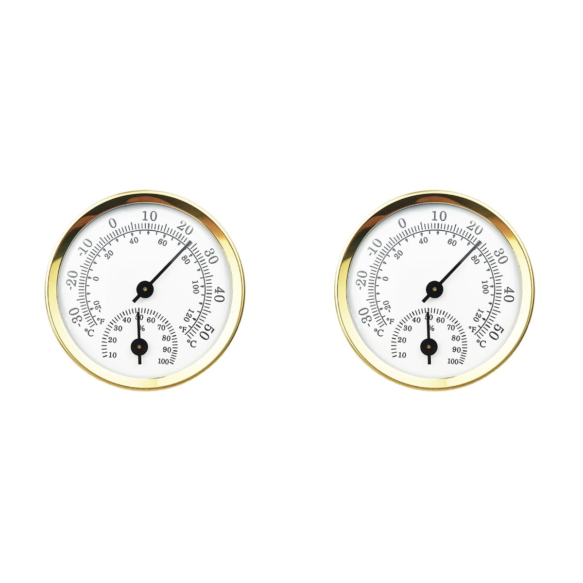 Analog Humidity Temperature Meter Mini Hygrothermograph Indoor Gauge ...