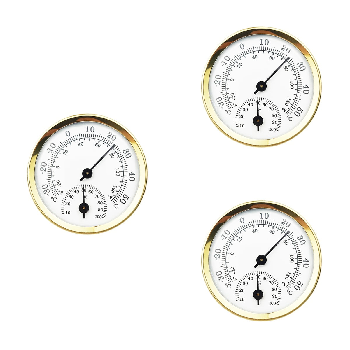 Analog Humidity Temperature Meter Mini Hygrothermograph Pointer ...