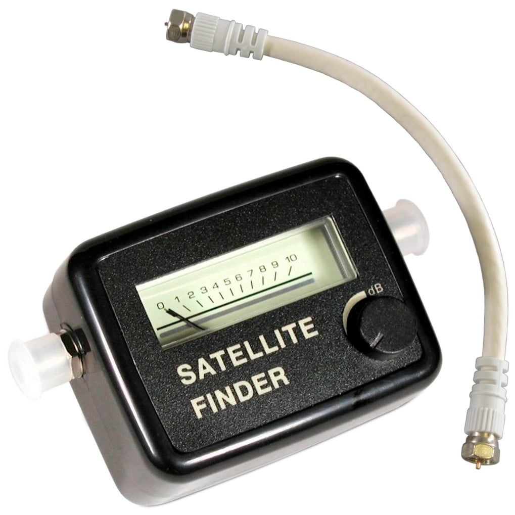Analog Satellite Signal Finder Strength Meter with LNB to REC Connector ...