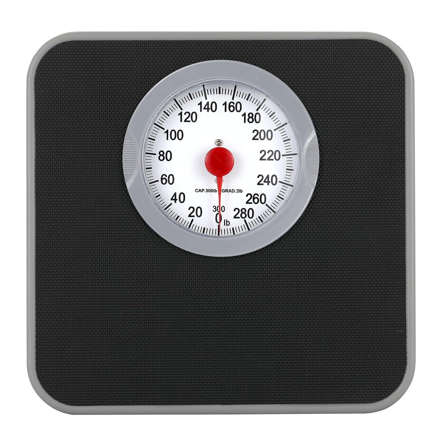 Analog Scale for Body Weight, Mechanical Bathroom Scale, 300lb Analog ...