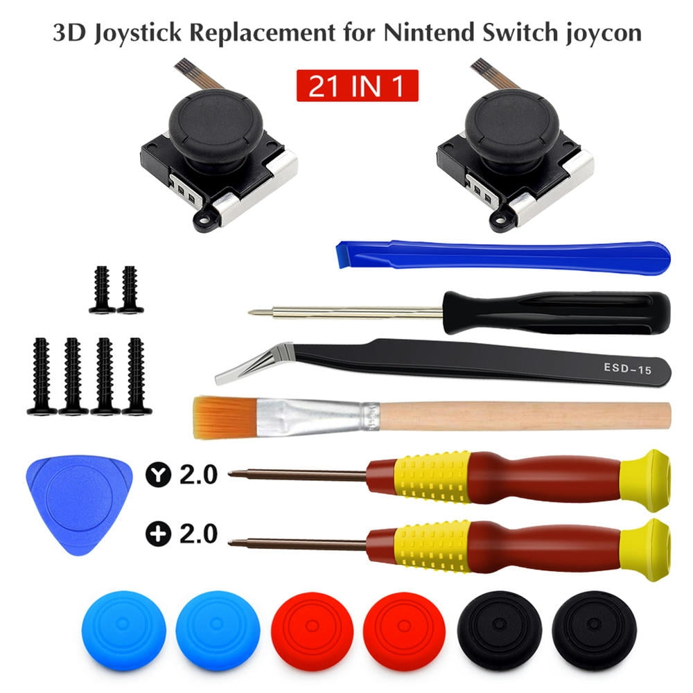 Analog Tools With Screwdriver Thumb Stick Game Console Accessories 3D ...